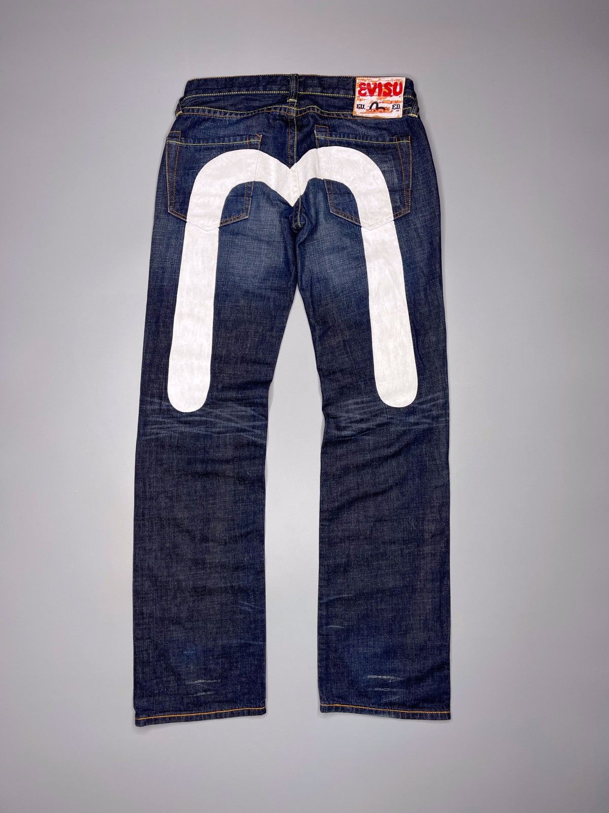 Evisu × Japanese Brand × Streetwear Evisu Jeans Big Logo Rare | Grailed