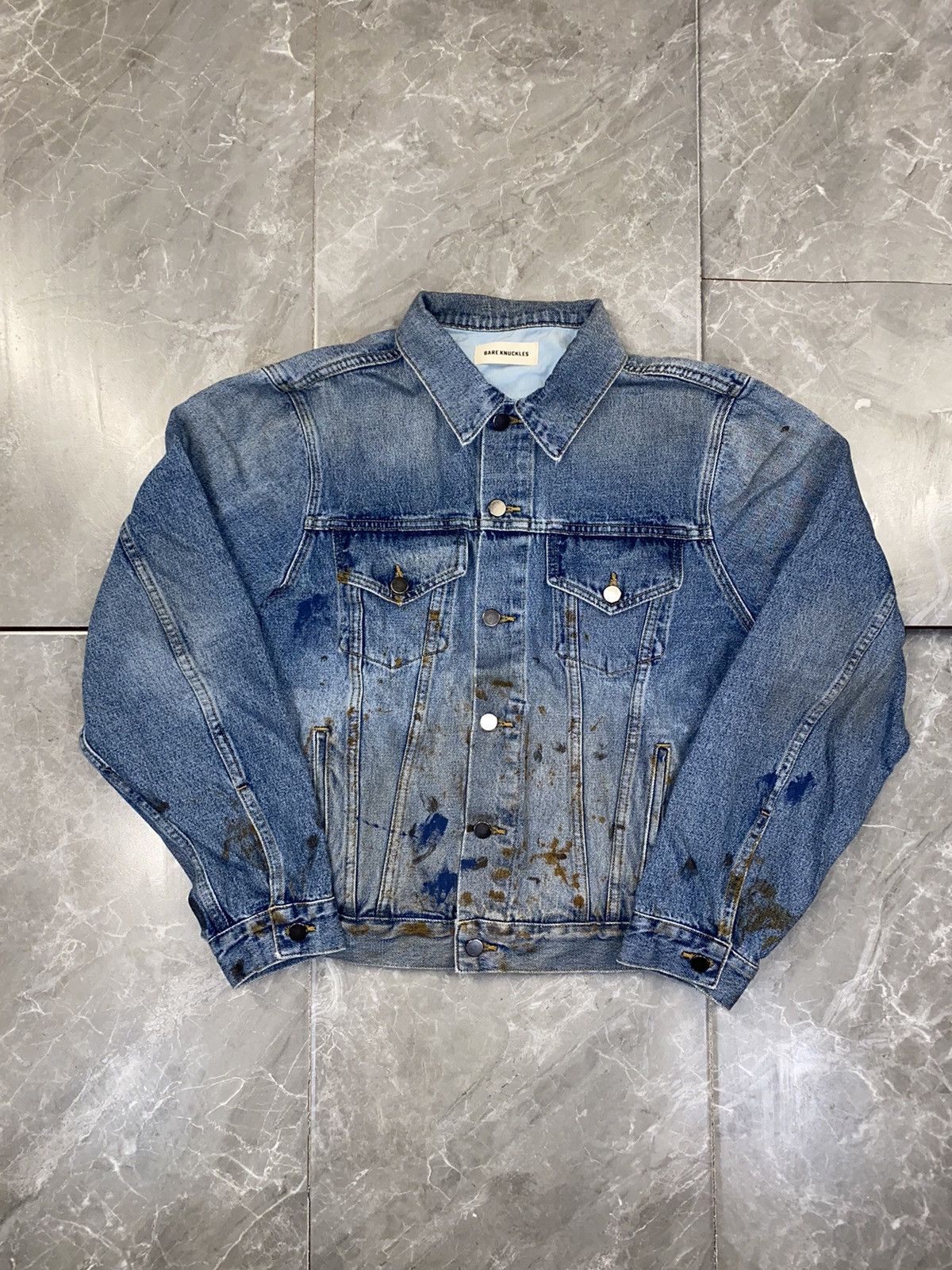 Bare Knuckles × Jacob Keller × Streetwear Bare Knuckles Paint Splatter ...