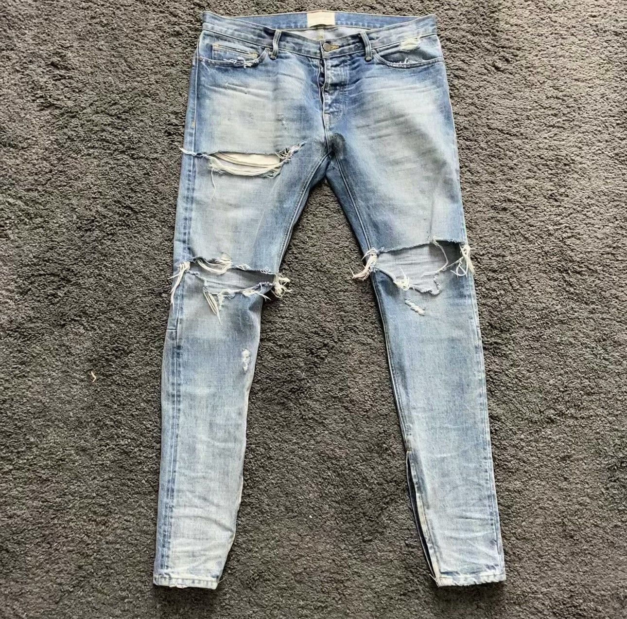 Fear of God 4th Collection „Second batch“ Selvedge Denim | Grailed