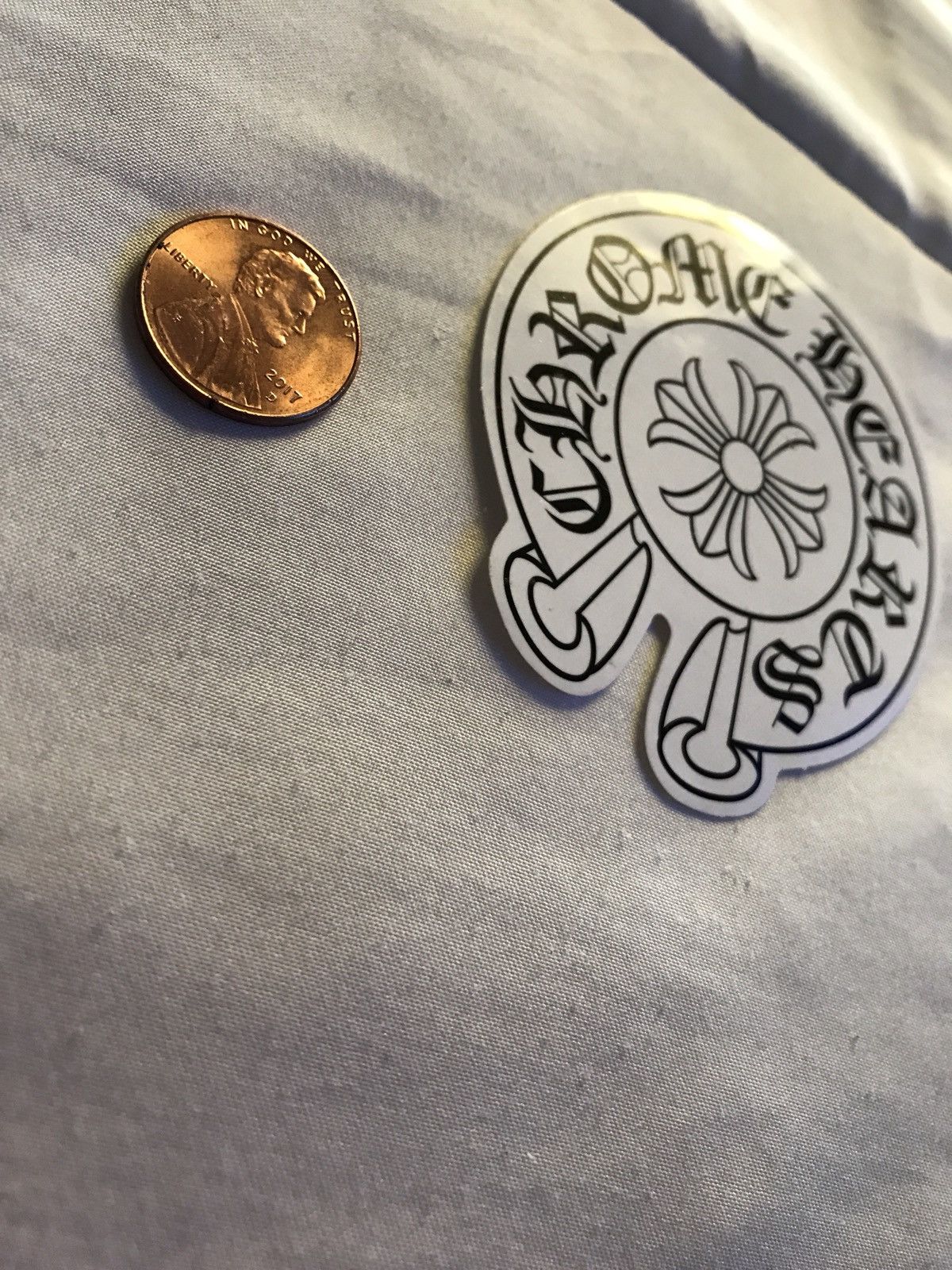 Chrome Hearts Chrome Hearts Logo Sticker | Grailed