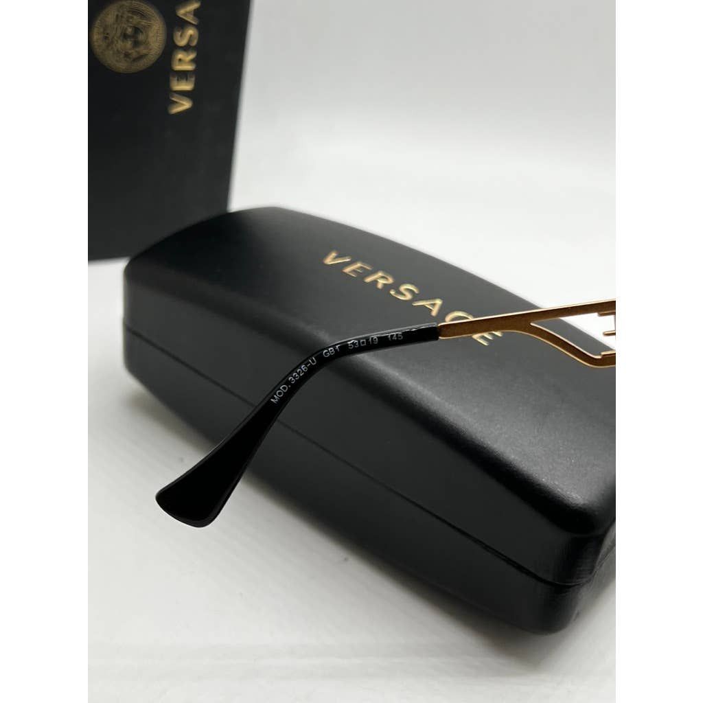 Versace NEW Versace VE3326U GB1/87 Black Gold Eyeglasses Frames | Grailed