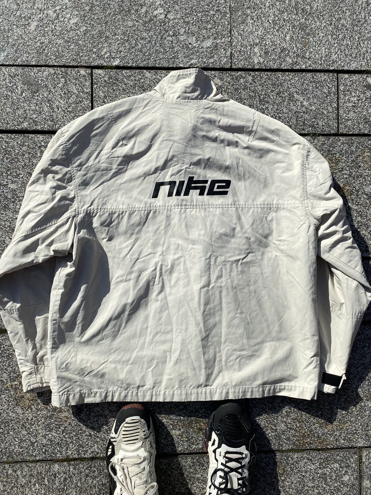 Nike 2000’s Vintage Nike Back Logo Jacket | Grailed
