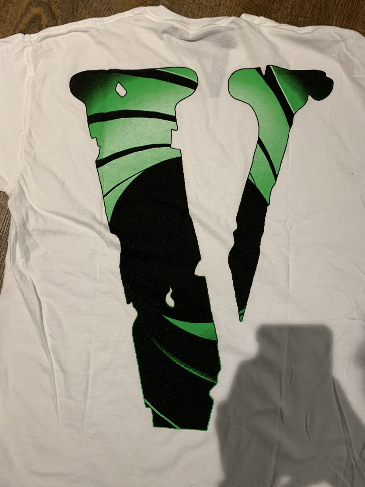 Vlone Smile TheWeeknd Juice Wrld Vlone Large double agent natural | Grailed