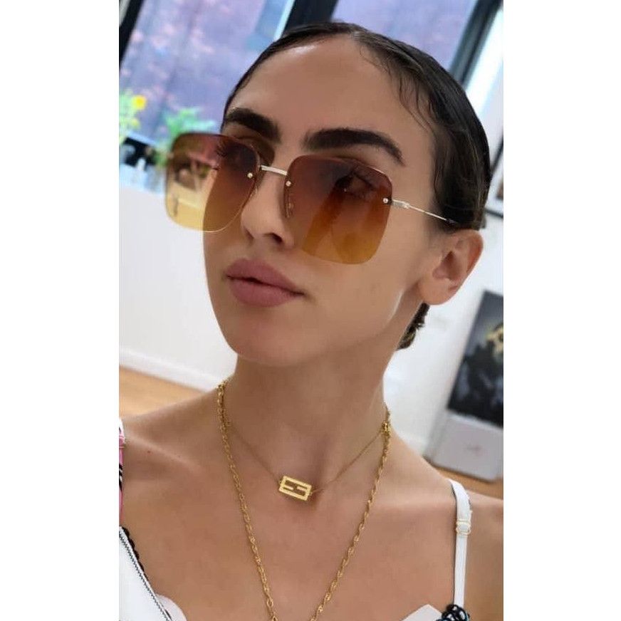 Saint Laurent Paris NEW Saint Laurent SL312M Rimless Square Sunglasses ...