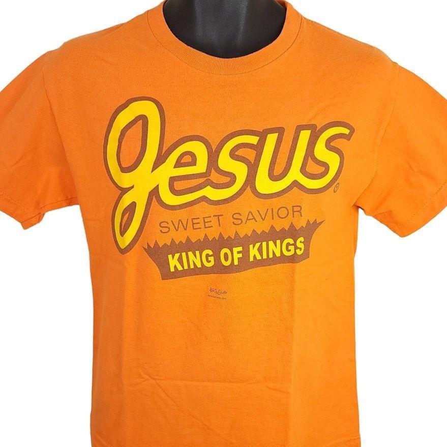Vintage Christian T Shirt Vintage 90s Y2K Jesus Christ Reeses Candy ...