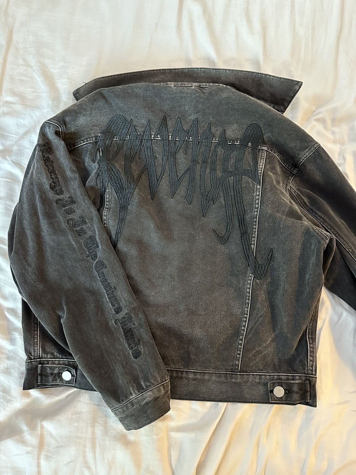 Revenge Revenge Denim Jacket | Grailed