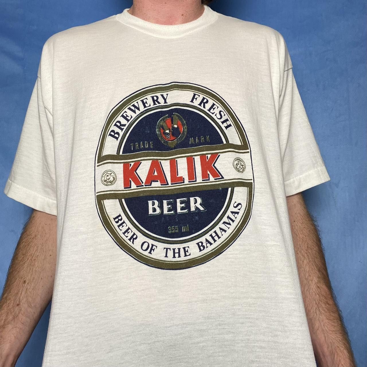 Budweiser × Vintage vintage kalik beer promo alcohol single stitch ...