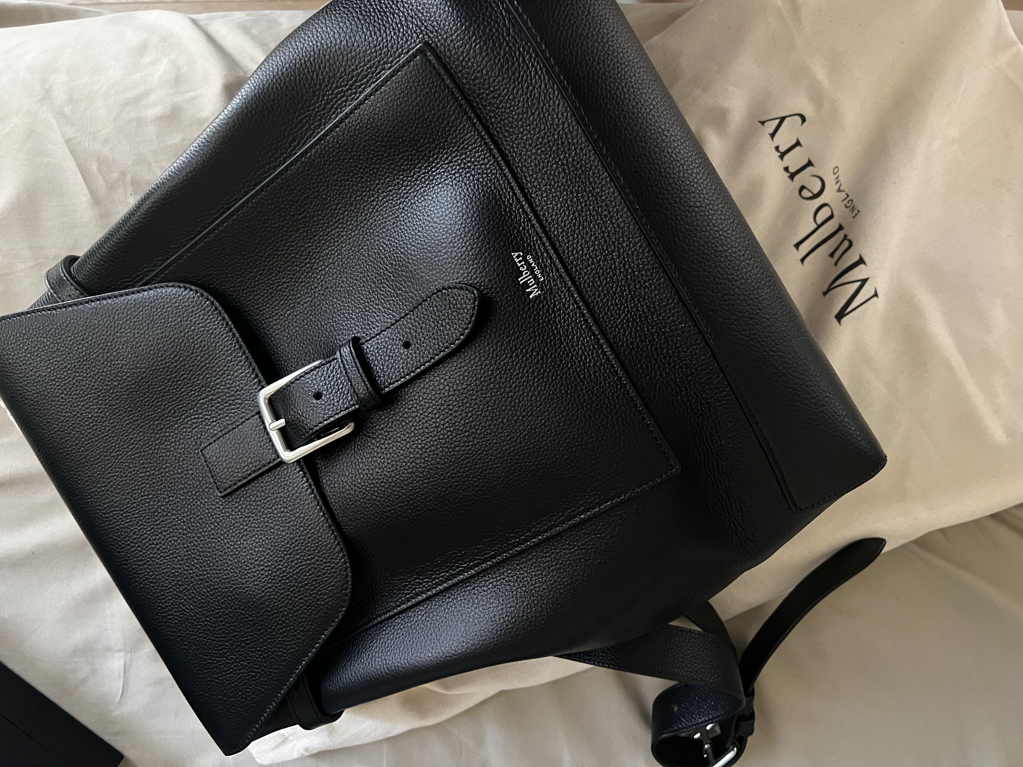 Mulberry Mulberry Chiltern logo-embossed backpack | Grailed