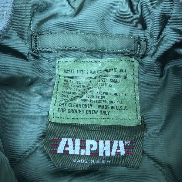 Vintage Vintage Alpha Indusries Bomber Jacket | Grailed