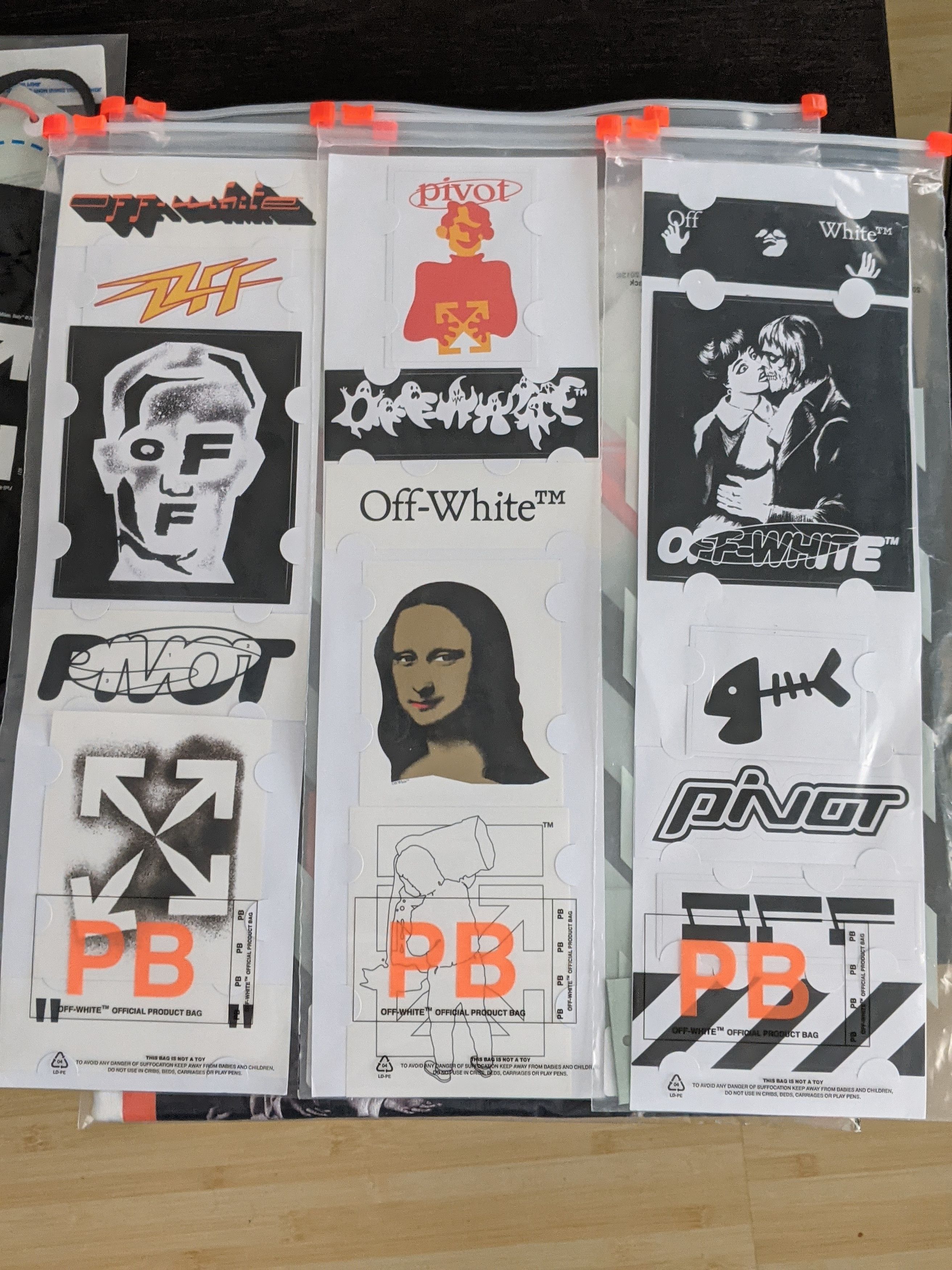 Off-White Off-White Stickers | Grailed