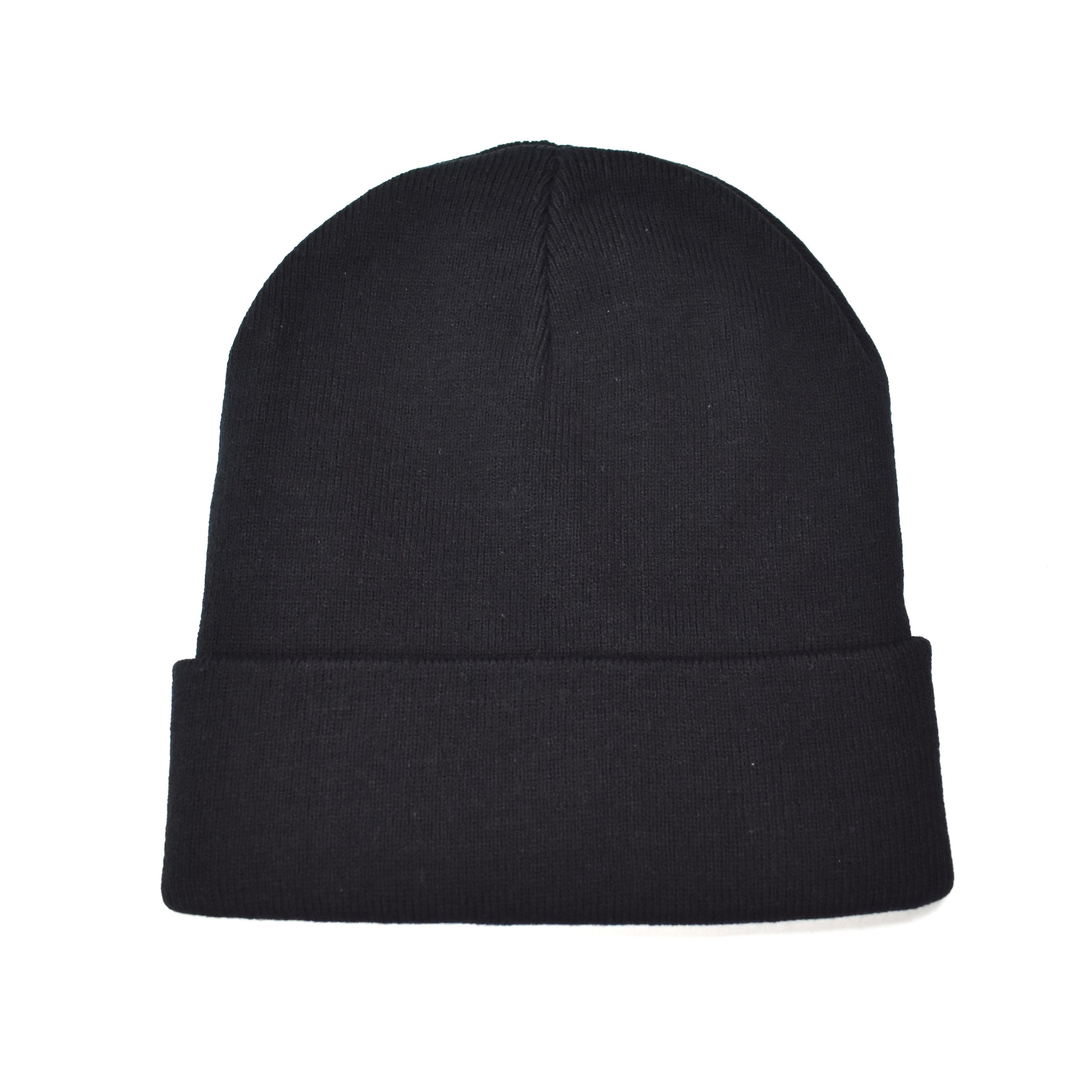 Comme des Garcons CDG Logo Black Beanie NWT | Grailed
