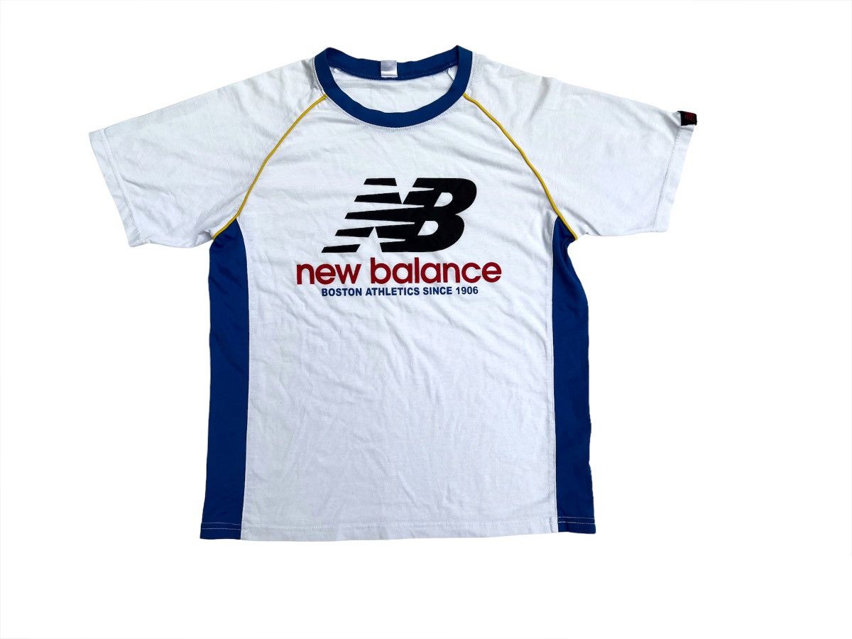 New Balance Vintage 90s NEW BALANCE Big Logo T-shirt | Grailed