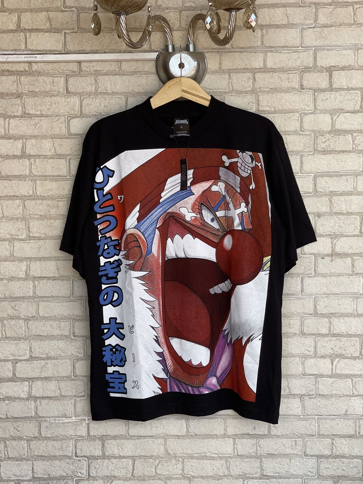 One Piece × Vintage Bootleg one piece 4 Emperors "Buggy" T shirt | Grailed