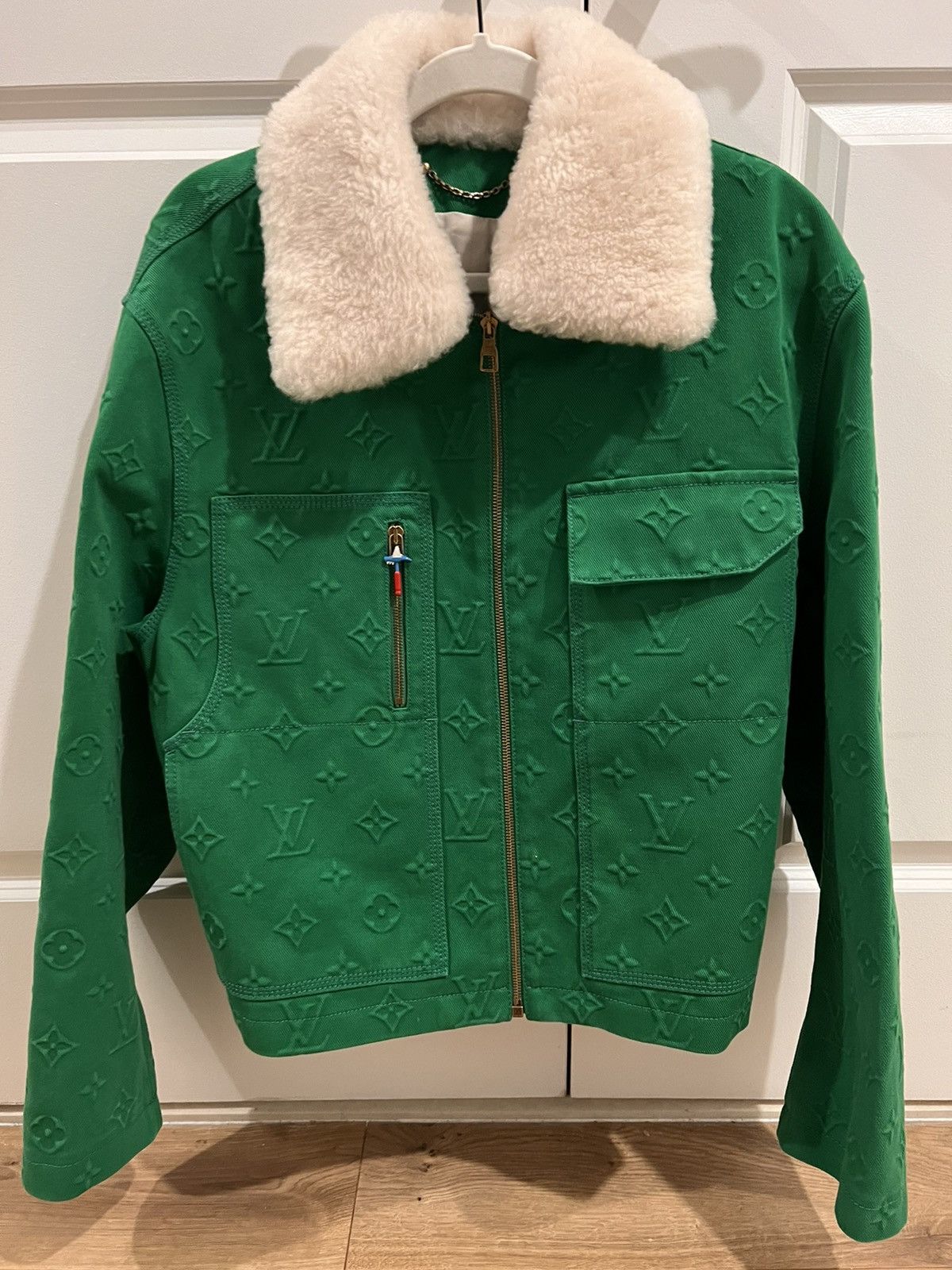 Louis Vuitton Louis Vuitton Green Carpenter Jacket | Grailed