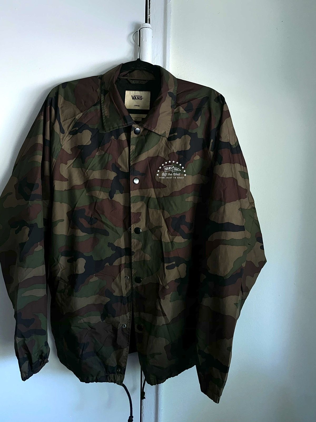 Vans × Vintage Vintage Vans Camo rain Jacket | Grailed