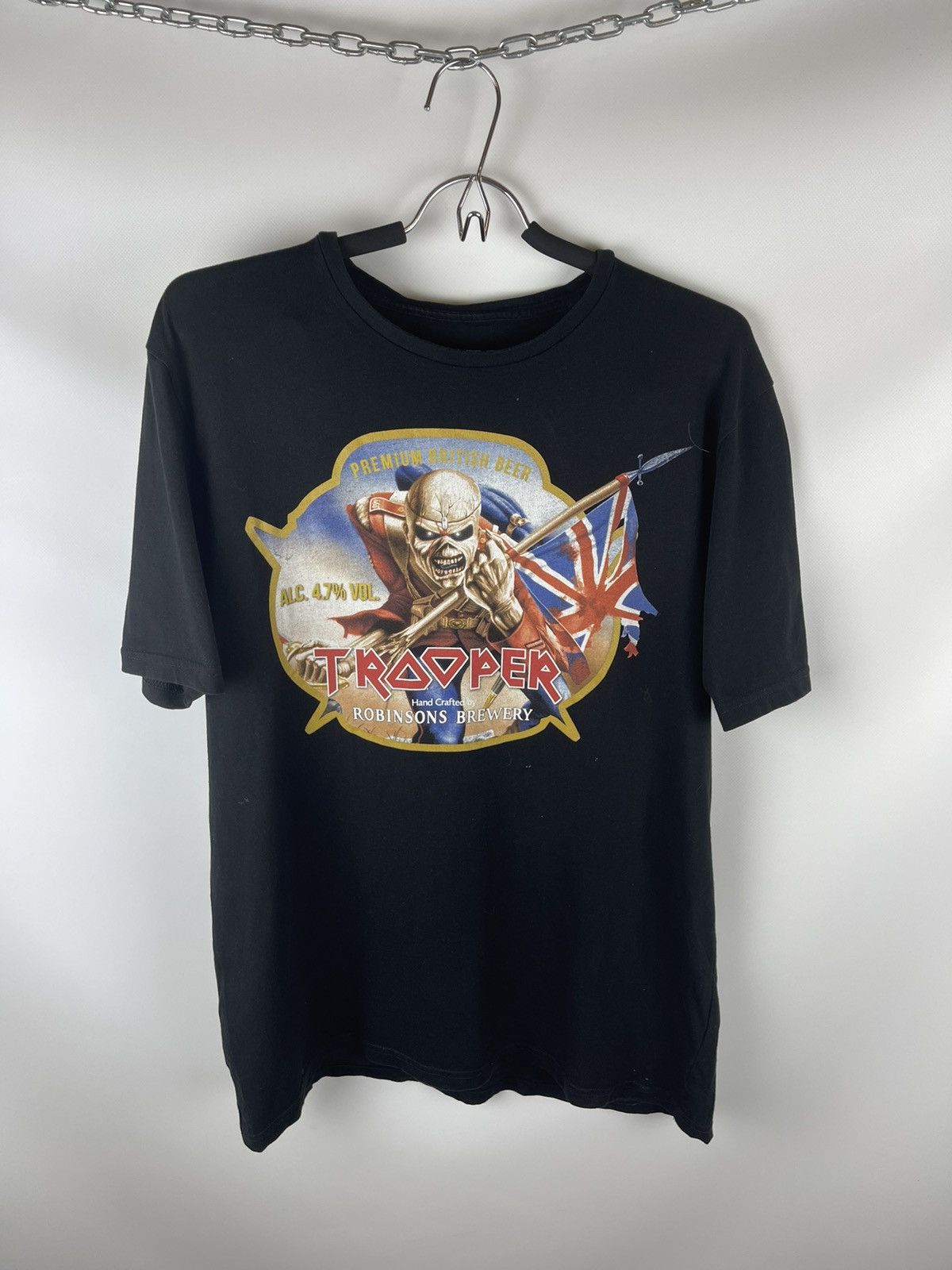 Iron Maiden Iron Maiden vintage 2016 Troopers Robinsons Brewery band ...