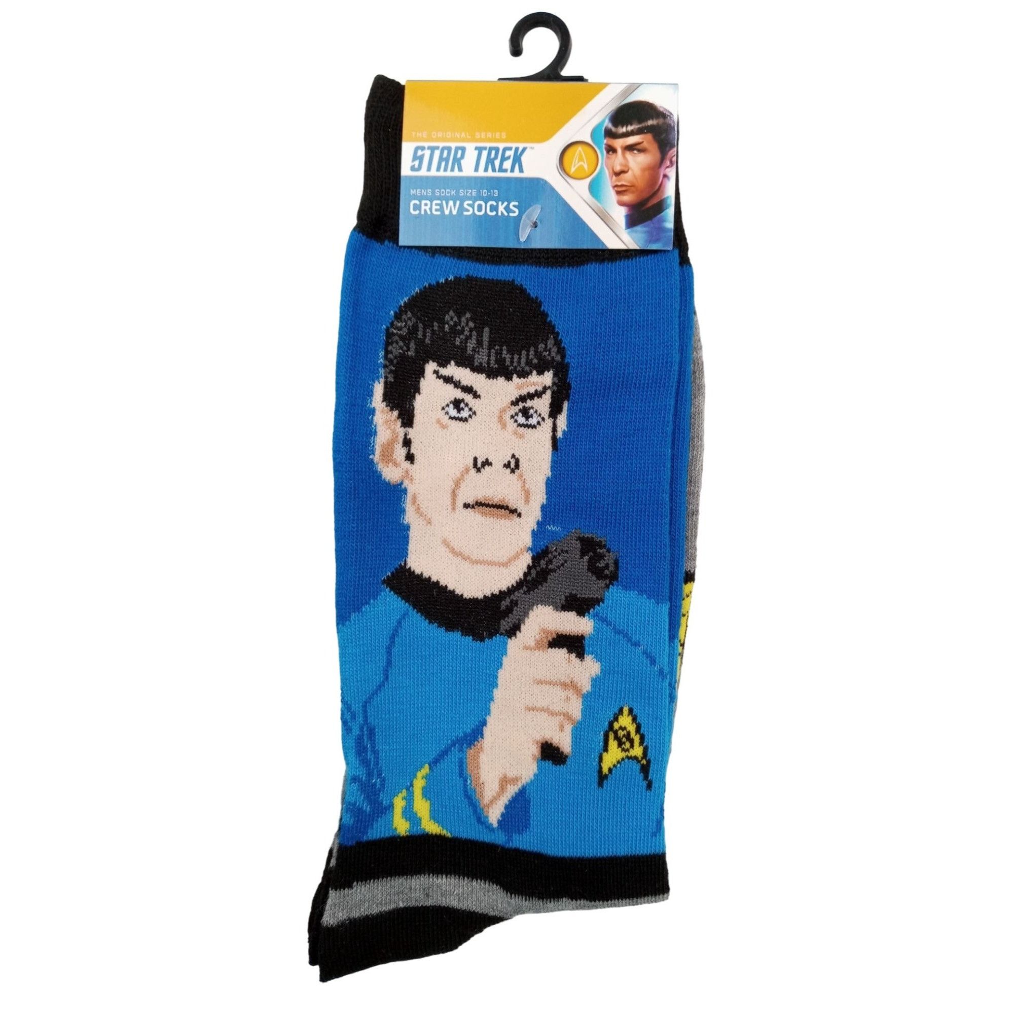 Series × Streetwear Spock Star Trek Phaser Socks Crew Cut Novelty ...