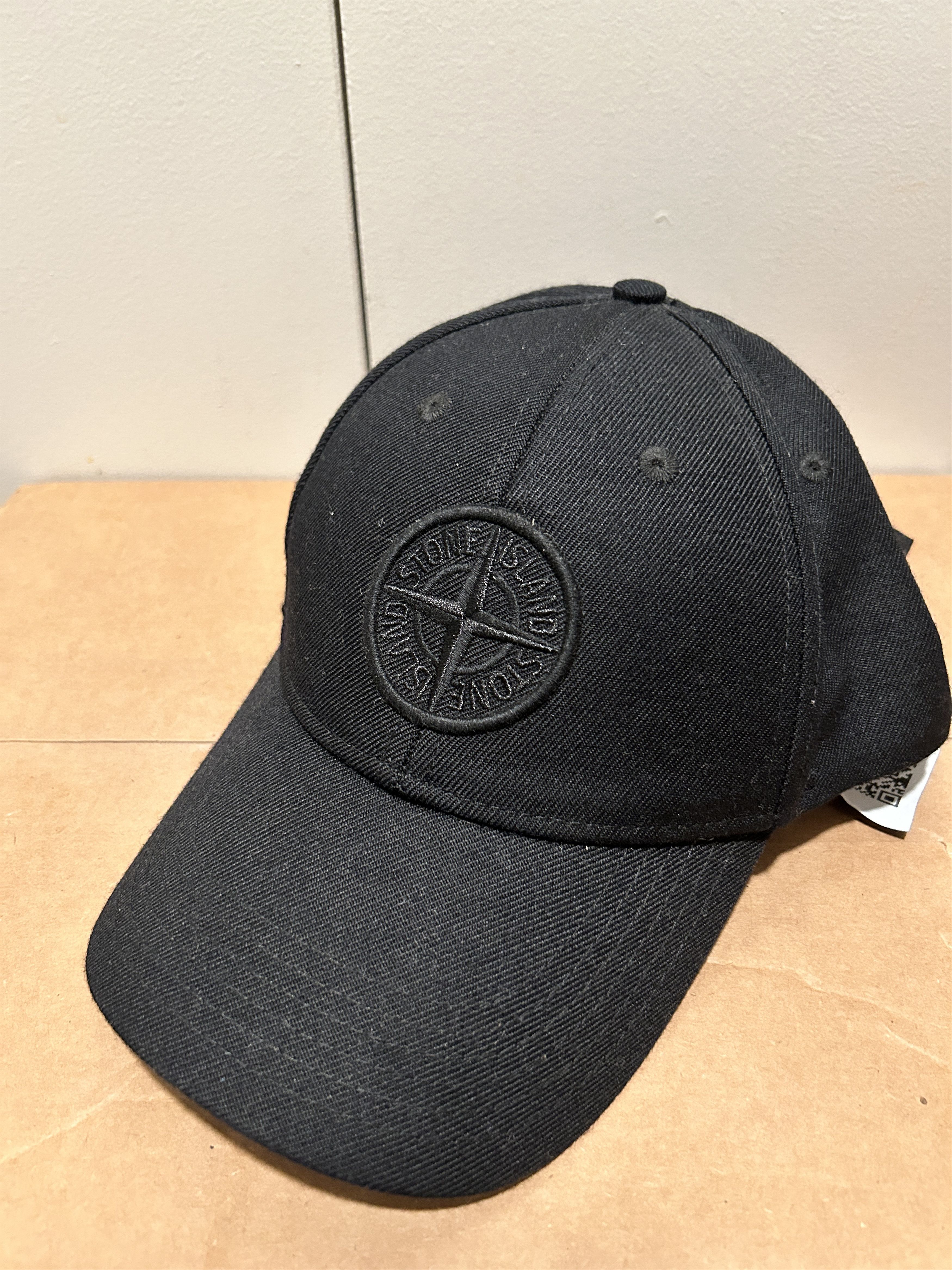 Stone Island Stone Island compass crest logo baseball cap wool (size L ...