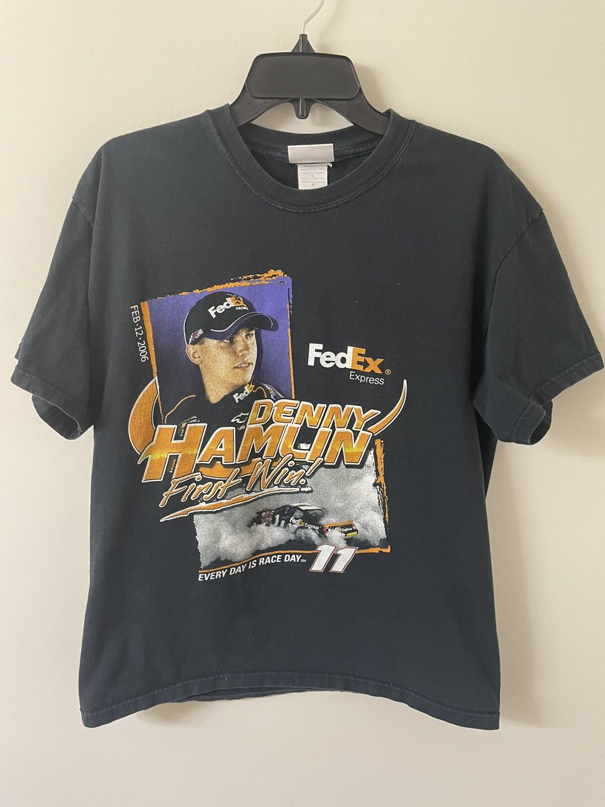 Chase Authentics Y2K Chase Authentics Denny Hamlin First Win Shirt Size ...