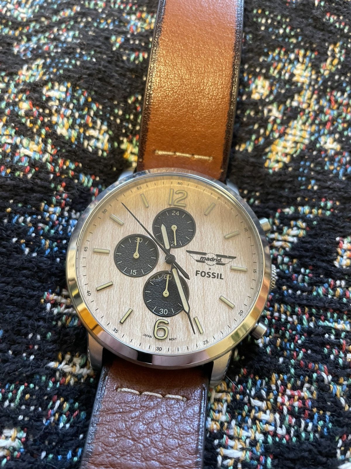 Fossil MADRID x FOSSIL Limited Edition Neutra Chronograph Watch | Grailed