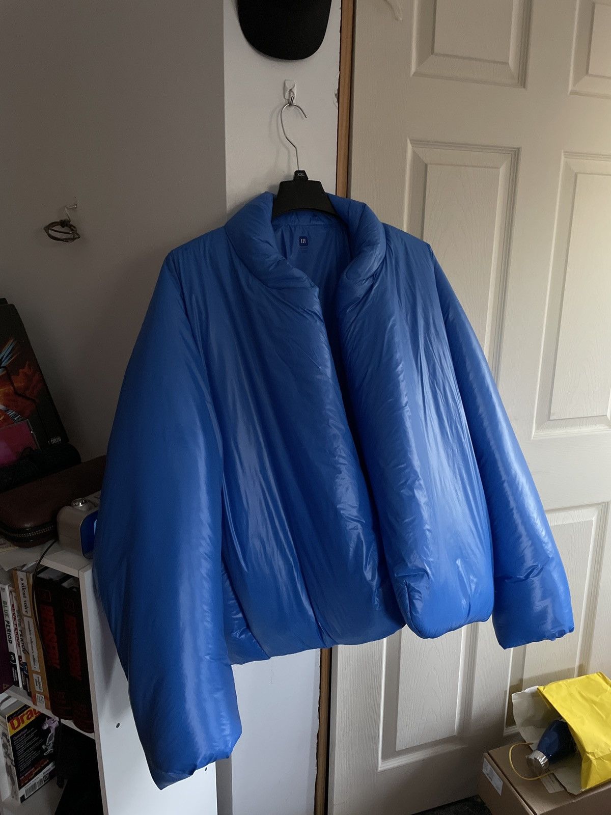 Gap × Kanye West YZY GAP Round Jacket (Blue) | Grailed