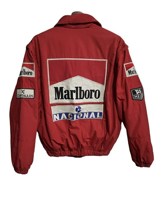 Vintage Vintage MARLBORO NACIONAL Ayrton Senna Racing Team | Grailed