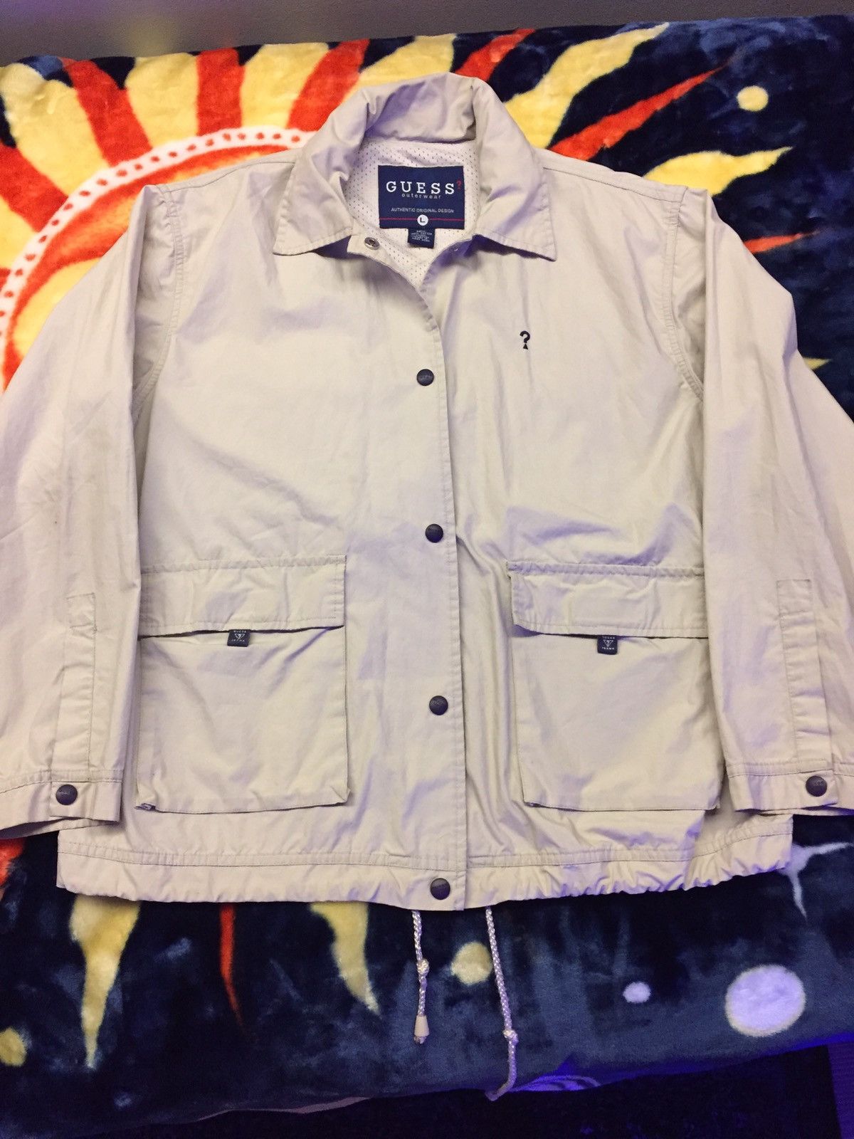 Guess Vintage Guess Rain Jacket | Grailed