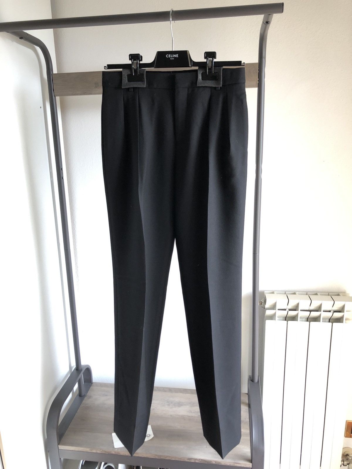 Celine × Hedi Slimane *SAMPLE Trousers / Slacks / New Wave Pants | Grailed