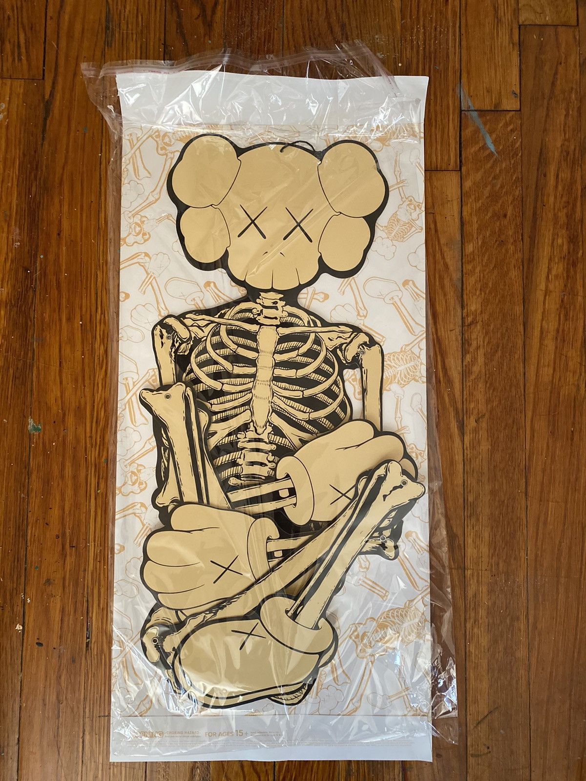 Kaws Kaws Skeleton Board Cutout 2021 | Grailed