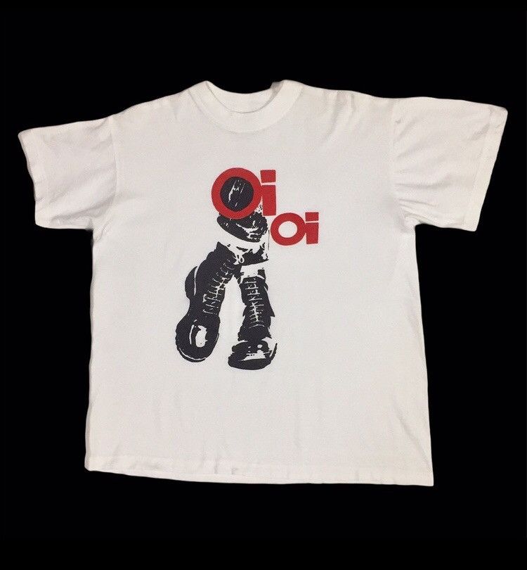 Vintage VINTAGE 90s OI OI PUNK BAND TSHIRT | Grailed
