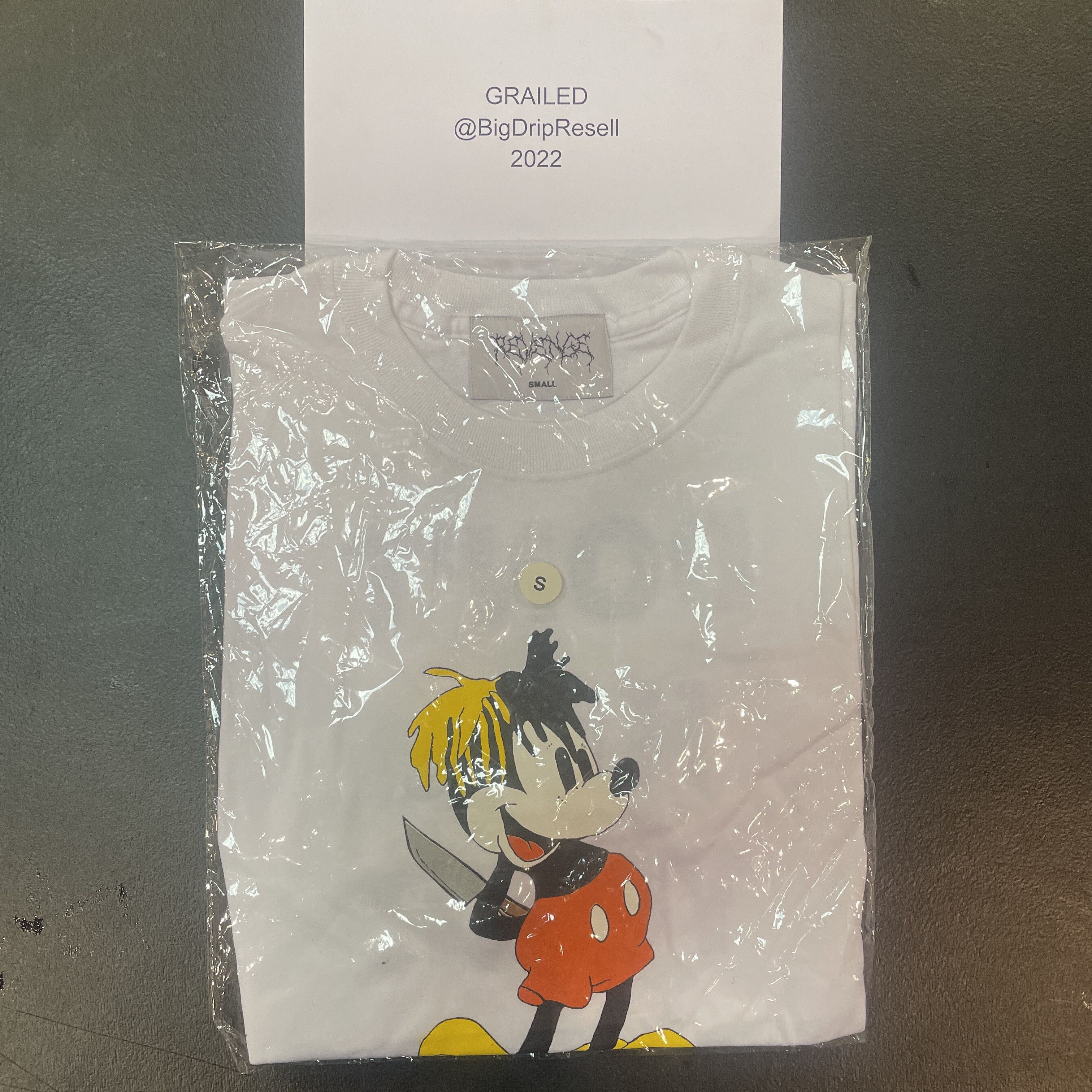 Revenge (S) Revenge x XXXtentacion Mickey Tour Tee White (DS) | Grailed