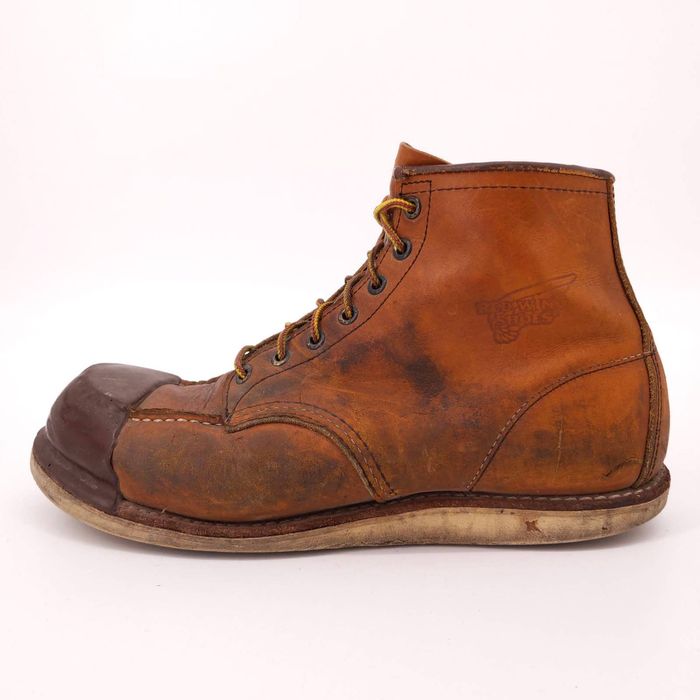 Red Wing Red Wing 6" Leather Work Boots Safety Toe Construction 10875 ...
