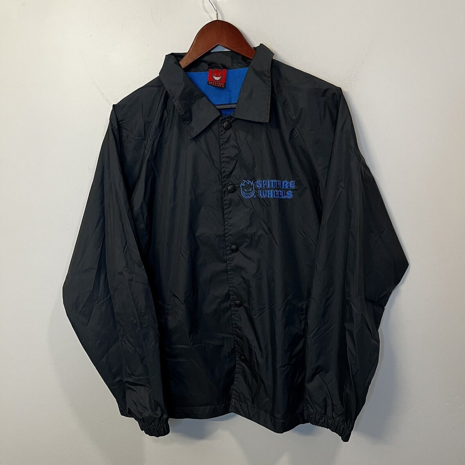 Spitfire × Vintage VTG Spitfire Wheels light Jacket Bomber Windbreaker ...