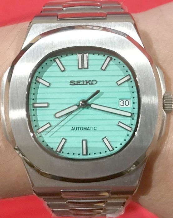 Seiko NEW ! BEAUTIFUL WATCH SEIKO AUTOMATIC NAUTILUS TIFFANY BLUE | Grailed