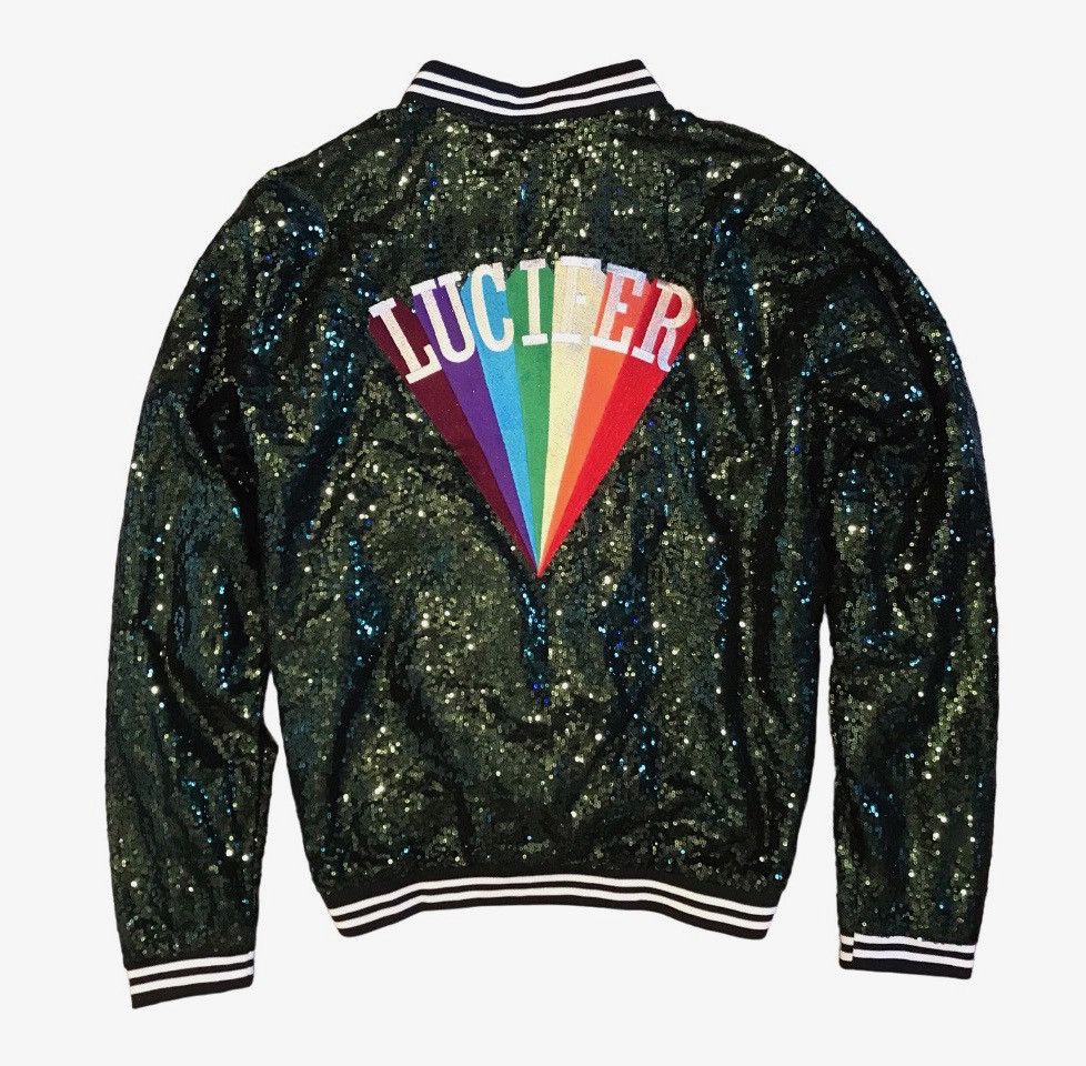 Other Official Kenneth Anger Lucifer Rising Green Sparkle Jacket M ...