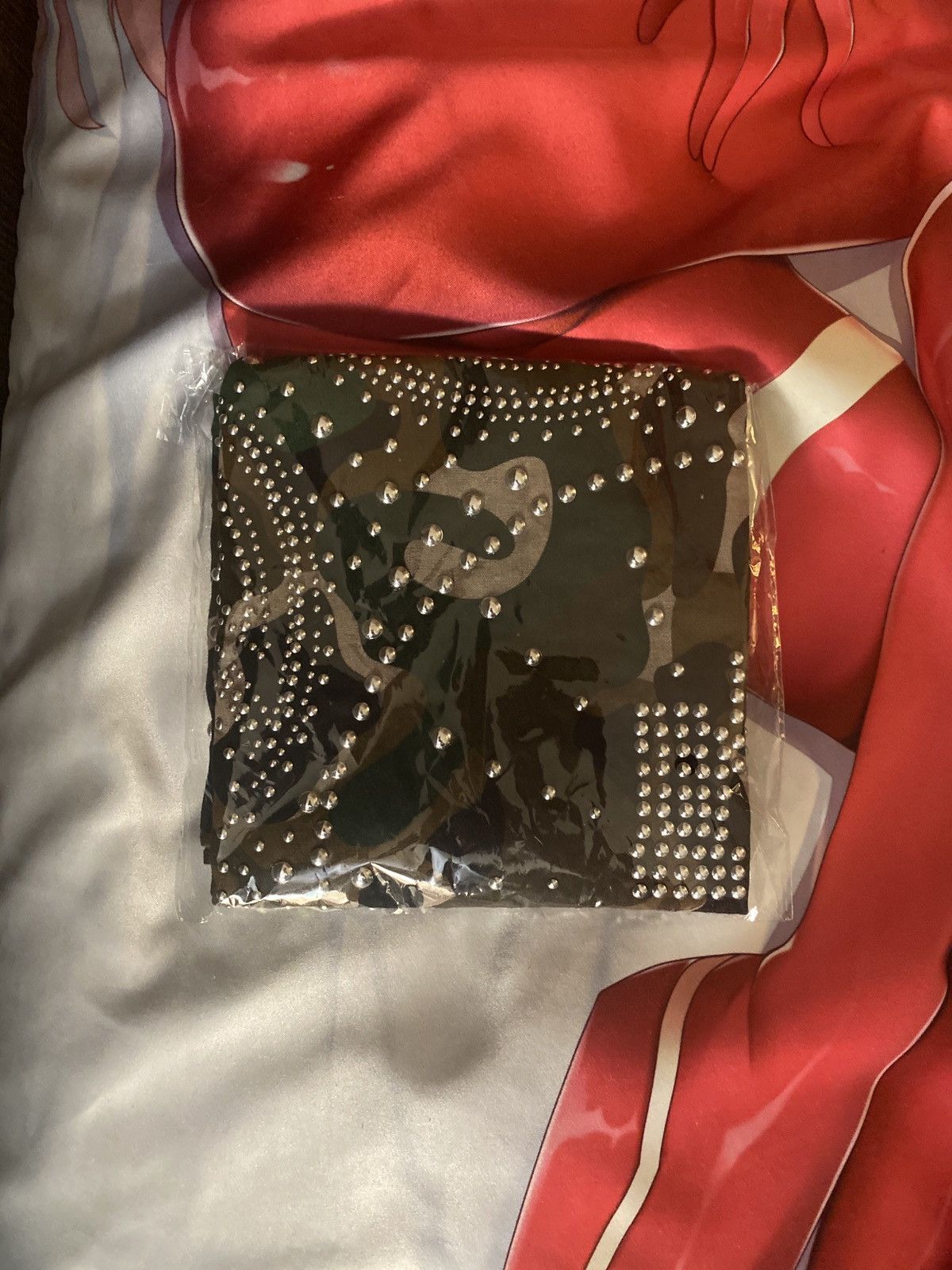 Goth Money Goth Money Studded Camo Bandana | Grailed
