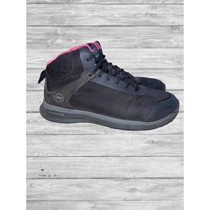 Timberland Timberland PRO Boots Drivetrain Mid Composite Toe Work Shoes ...
