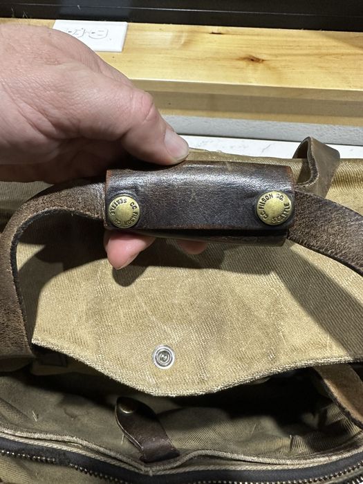 Filson Rare Early Vintage Filson Pre 258 Laptop Bag w/ Talon zipper ...