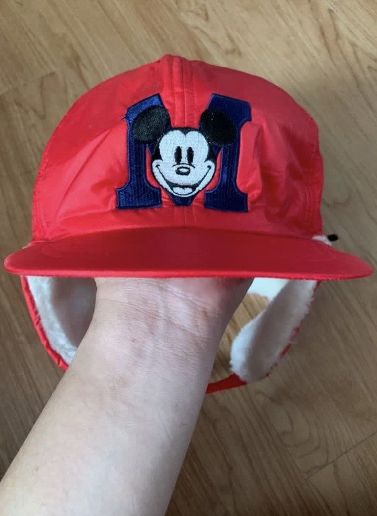 Disney × Japanese Brand × Mickey Mouse Vintage Mickey Mouse Red Hat ...