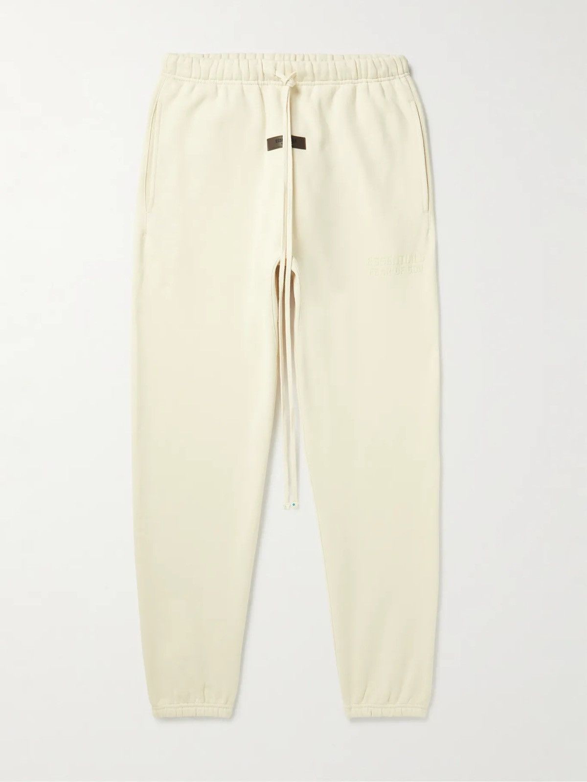 Fear of God Fear of God Essentials Sweatpants Eggshell Large | Grailed
