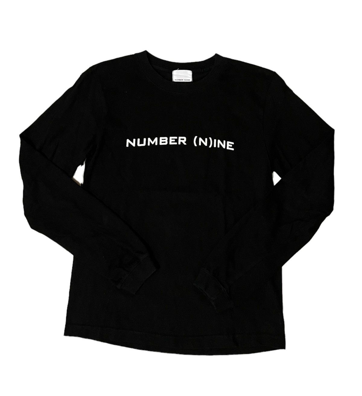Number (N)ine Number Nine Logo Longsleeve | Grailed