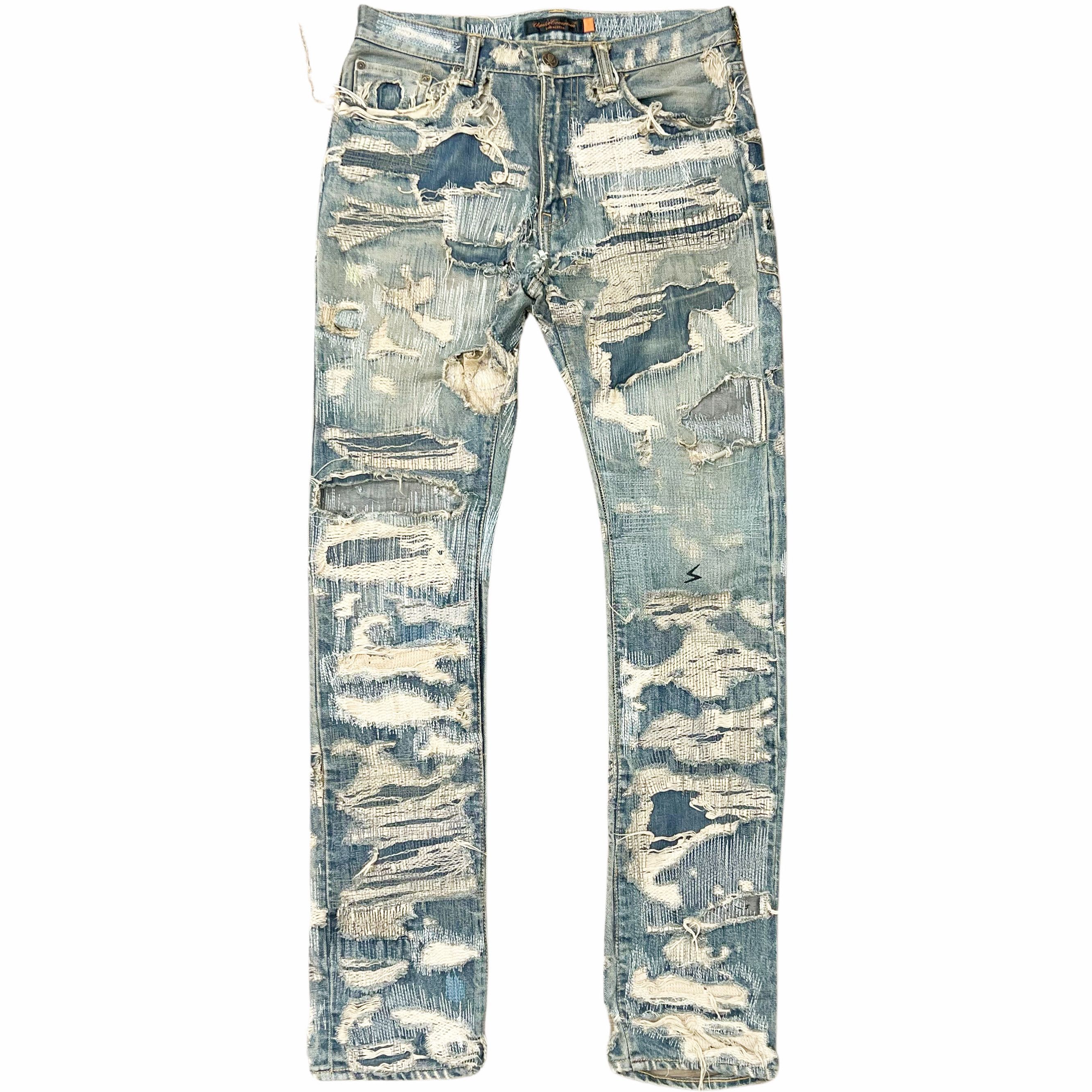 Undercover Undercover "85” Blue Denim 2005 A/W “Arts & Crafts” Men's ...