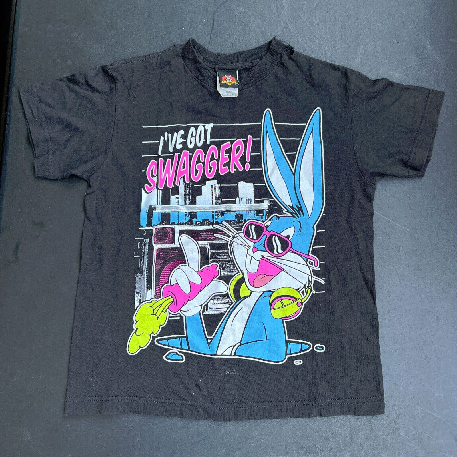 Vintage Ive Got Swagger Bugs Bunny Hip Hop Shirt Size Small Looney ...