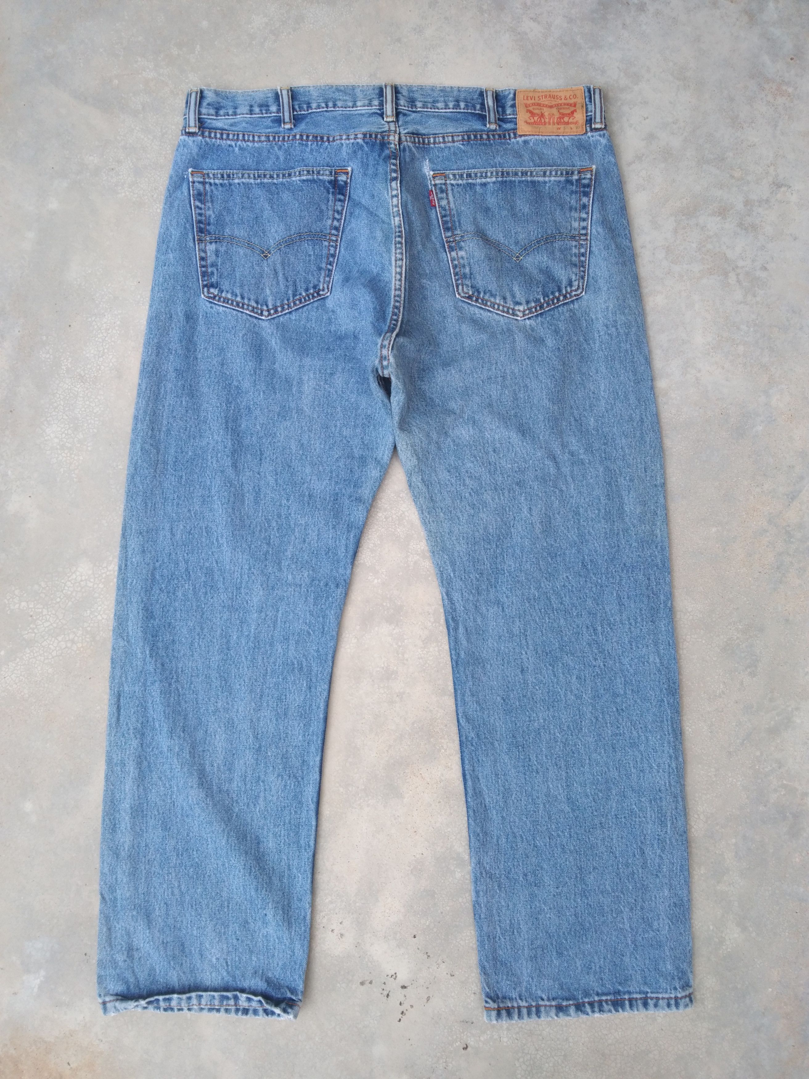 Vintage Vintage Levi's Jeans 505 Light Blue Denim 38x30 | Grailed