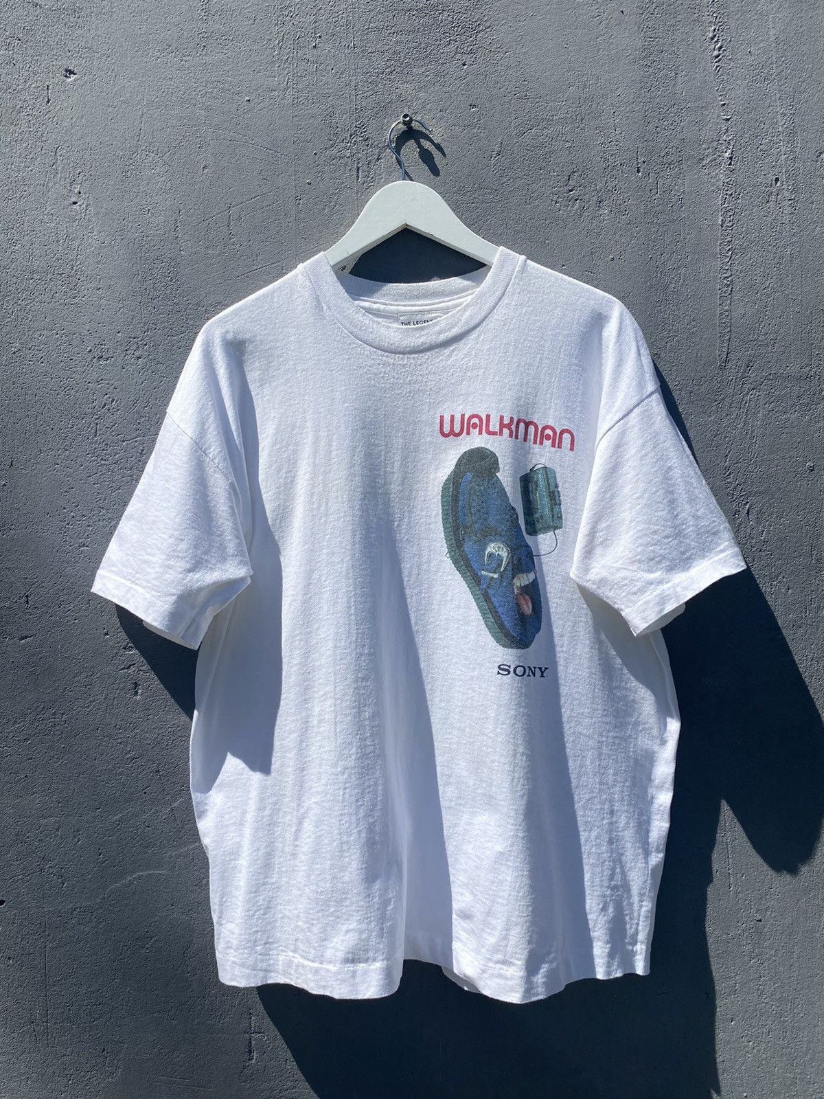Sony × Vintage Vintage 90s SONY WALKMAN Joe Bloggs Single Stitch Warhol ...