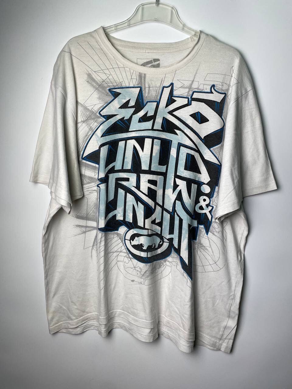 Ecko Unltd. × Streetwear × Vintage Vintage Hype Ecko Unltd Shirt Blue ...