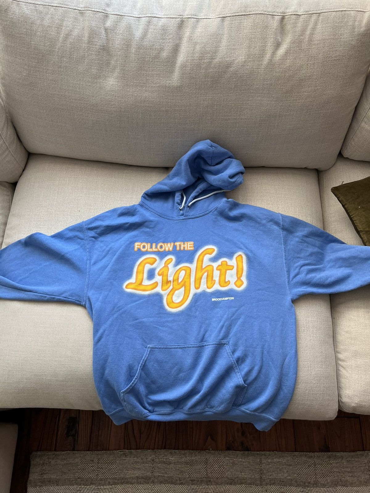 Brockhampton × Holiday Brand BROCKHAMPTON Roadrunner hoodie in blue ...