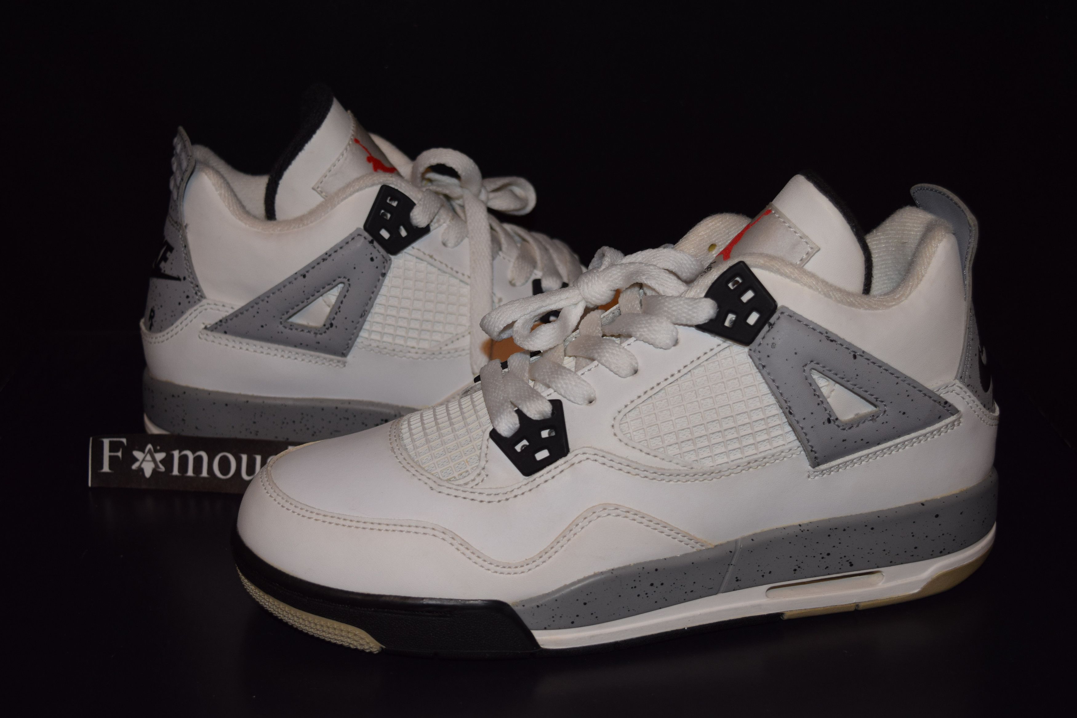 Jordan Brand Air Jordan 4 White Cement OG GS BG Retro | Grailed