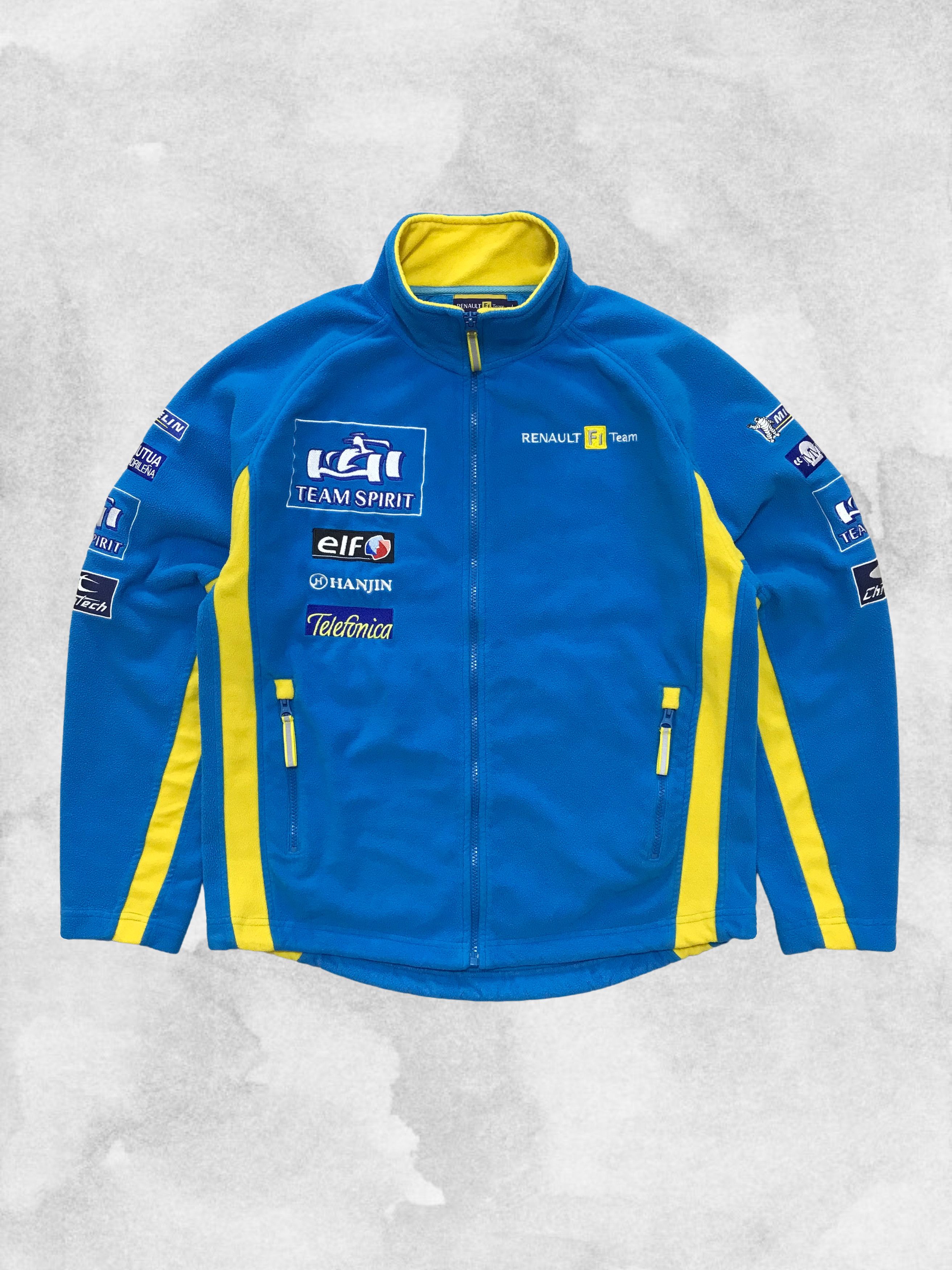 Formula 1 × Vintage RENAULT F1 Fleece Zip Jacket Racing Vintage Rare ...