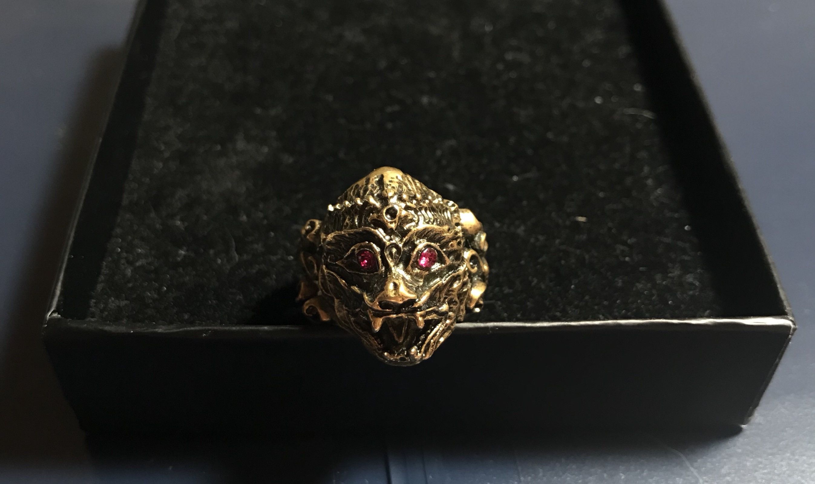 Gucci Gucci “monkey head” Ring | Grailed